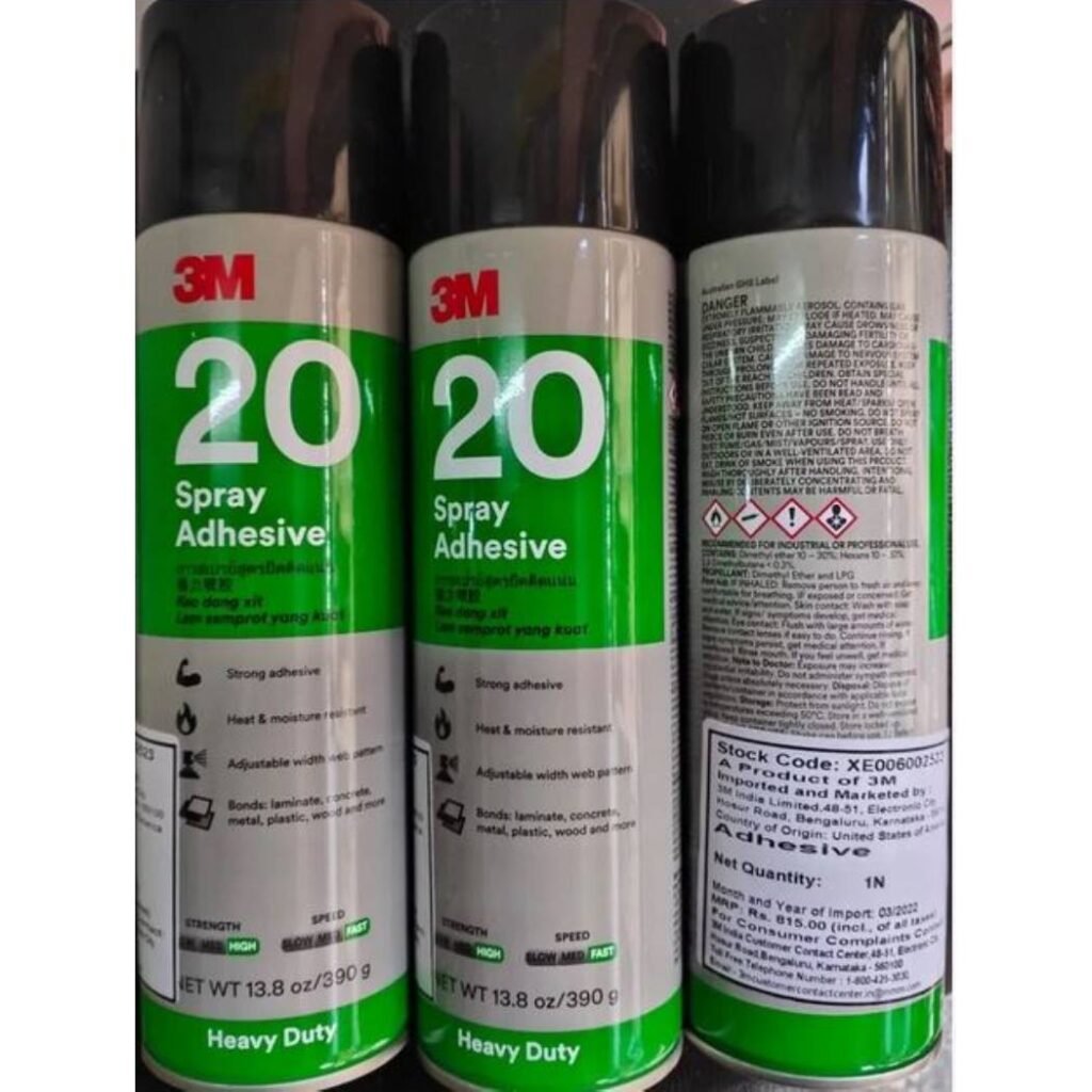 3M™ Heavy Duty 20 Spray Adhesive - Aadhi Tape Solutions